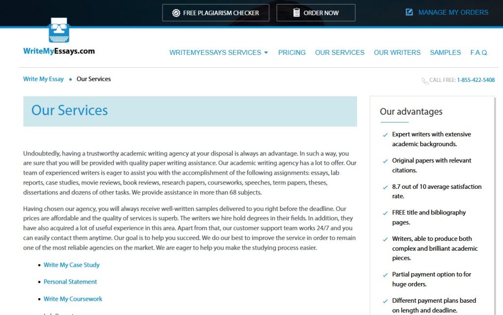 Writemyessays Review: Online Options 100% Uncovered